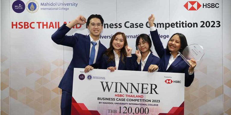MUIC Team is Winner of HSBC Case Competition 2023 – MUIC: Mahidol ...