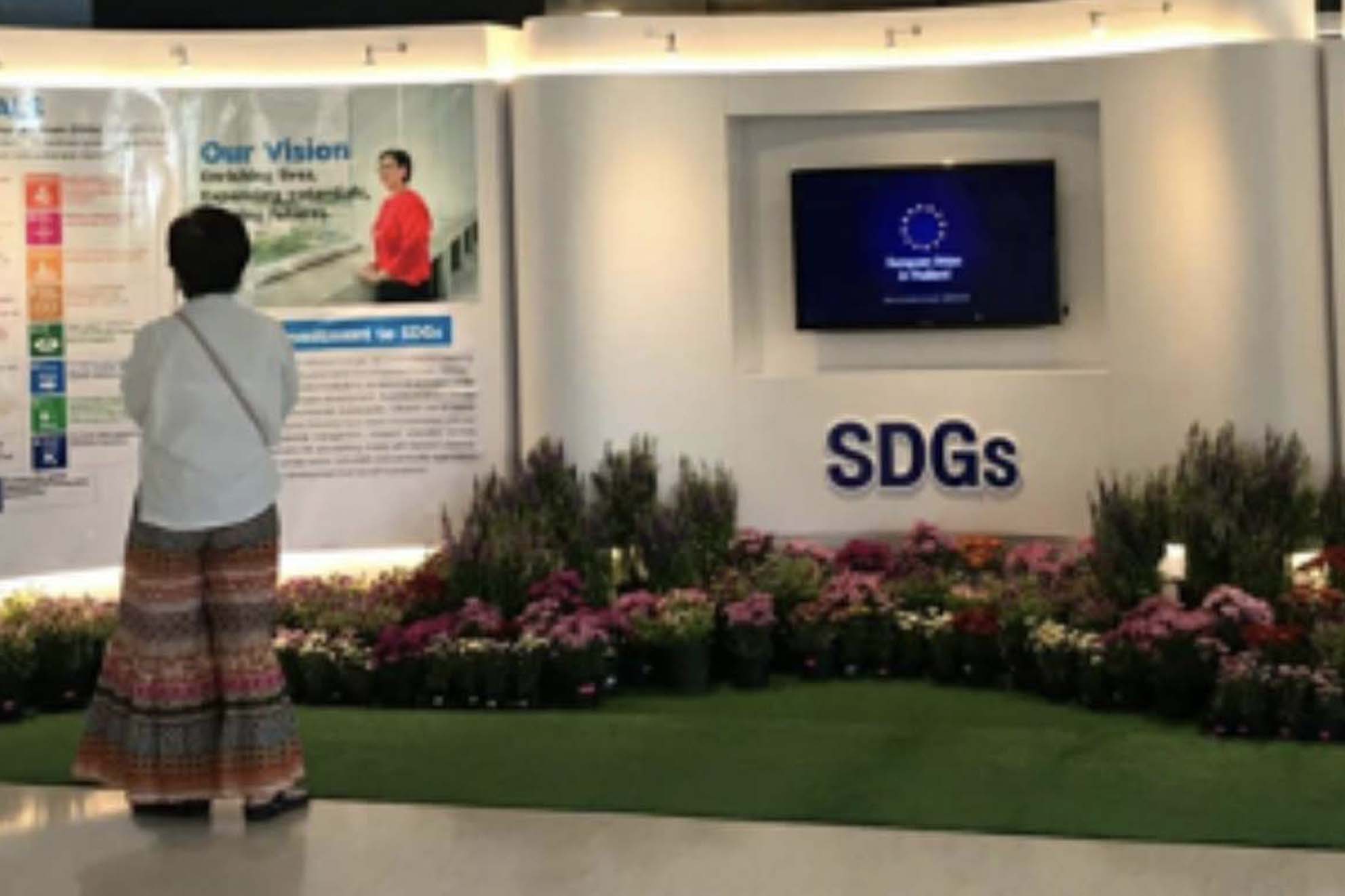 SDGs Exhibition at MUIC | MUIC Sustainability